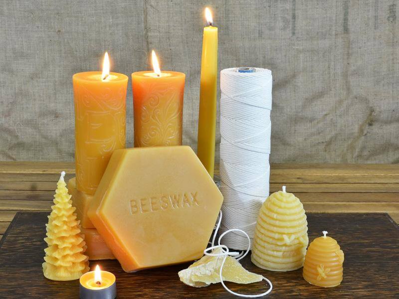 Monastery candles - beeswax candles